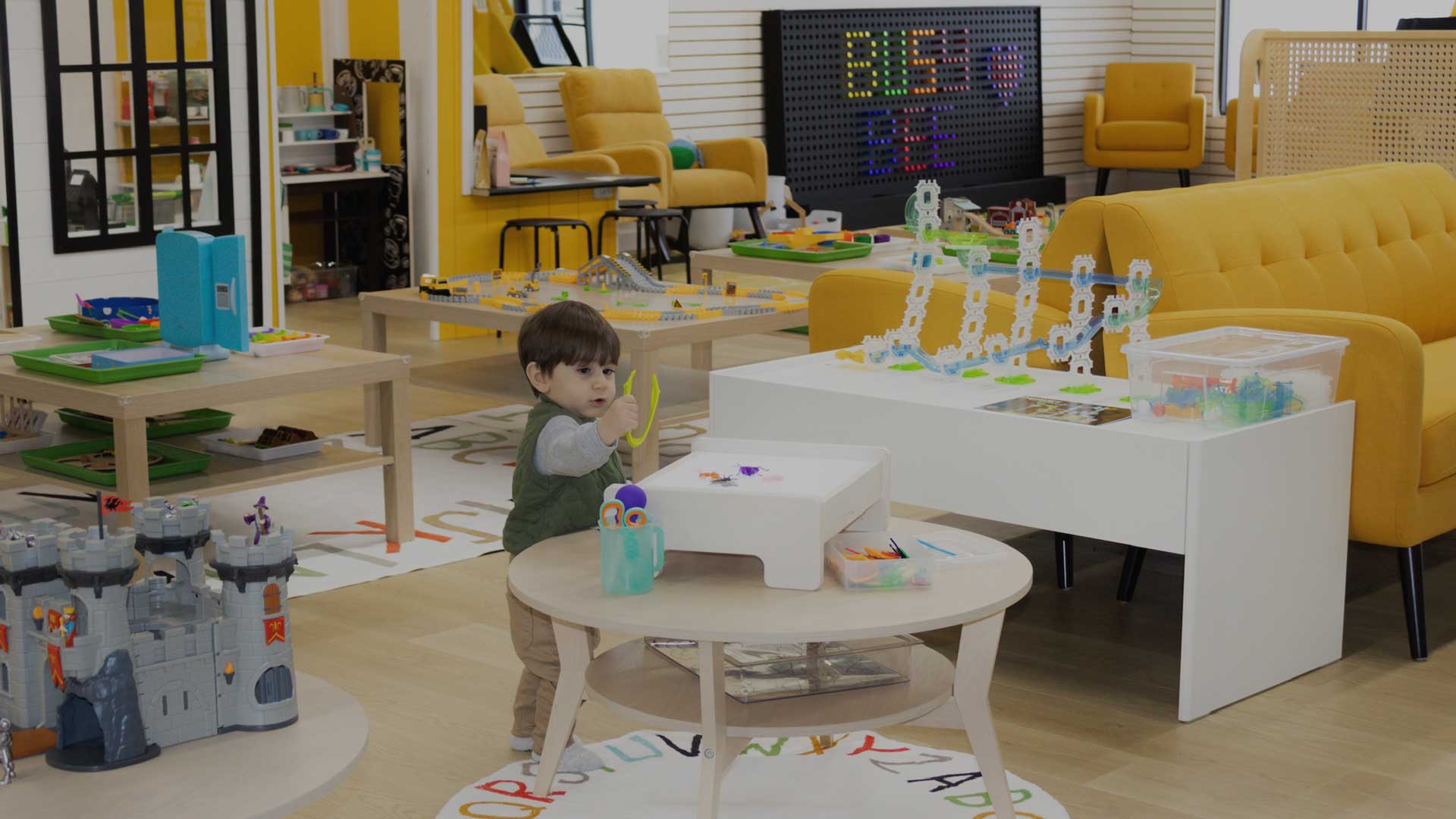 Busy Bees Play Cafe | Educational Play Center designed.